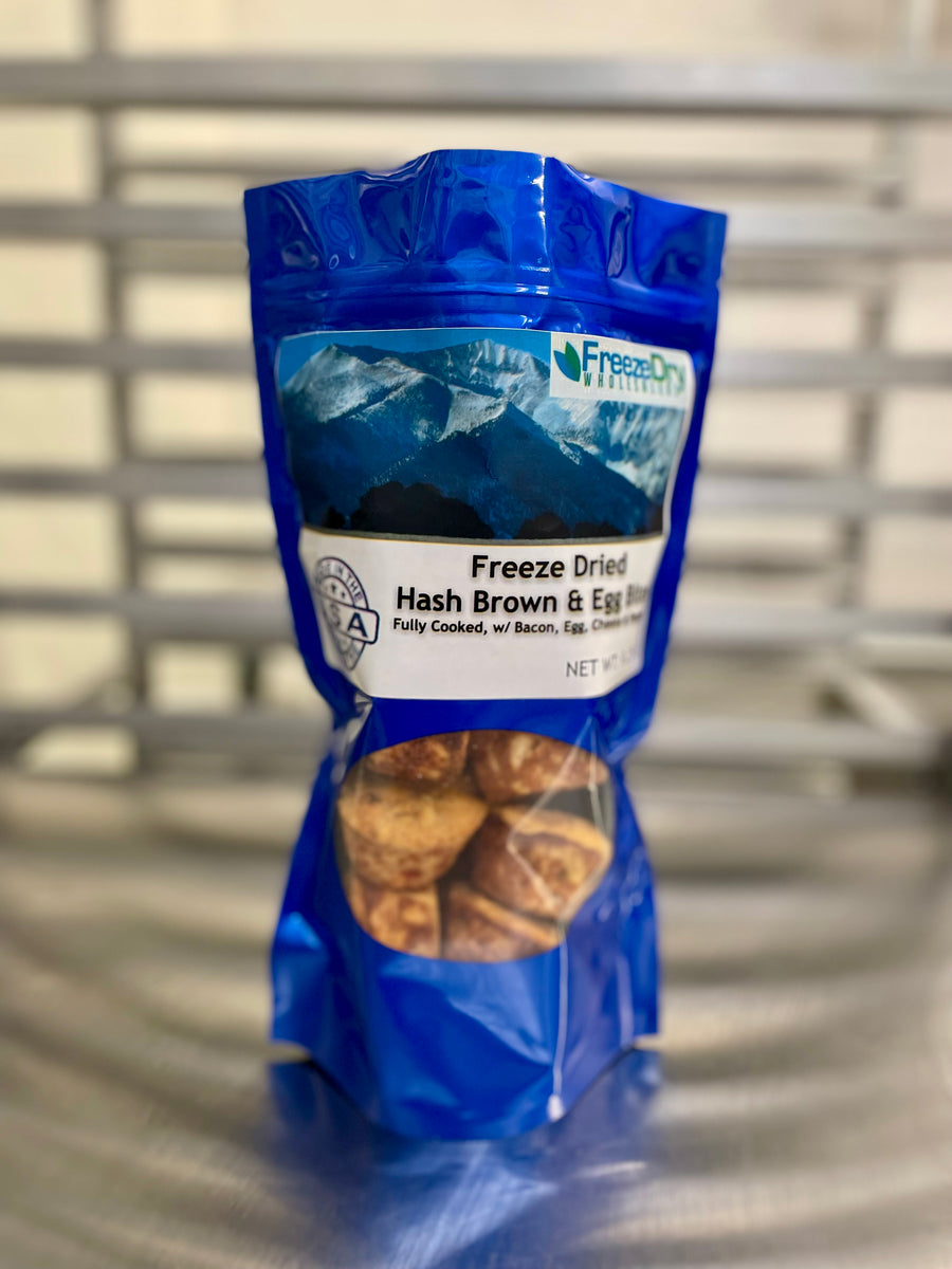 [LIMITED PRODUCTION] Freeze Dried Fully Cooked Hash Brown, Bacon, Egg ...