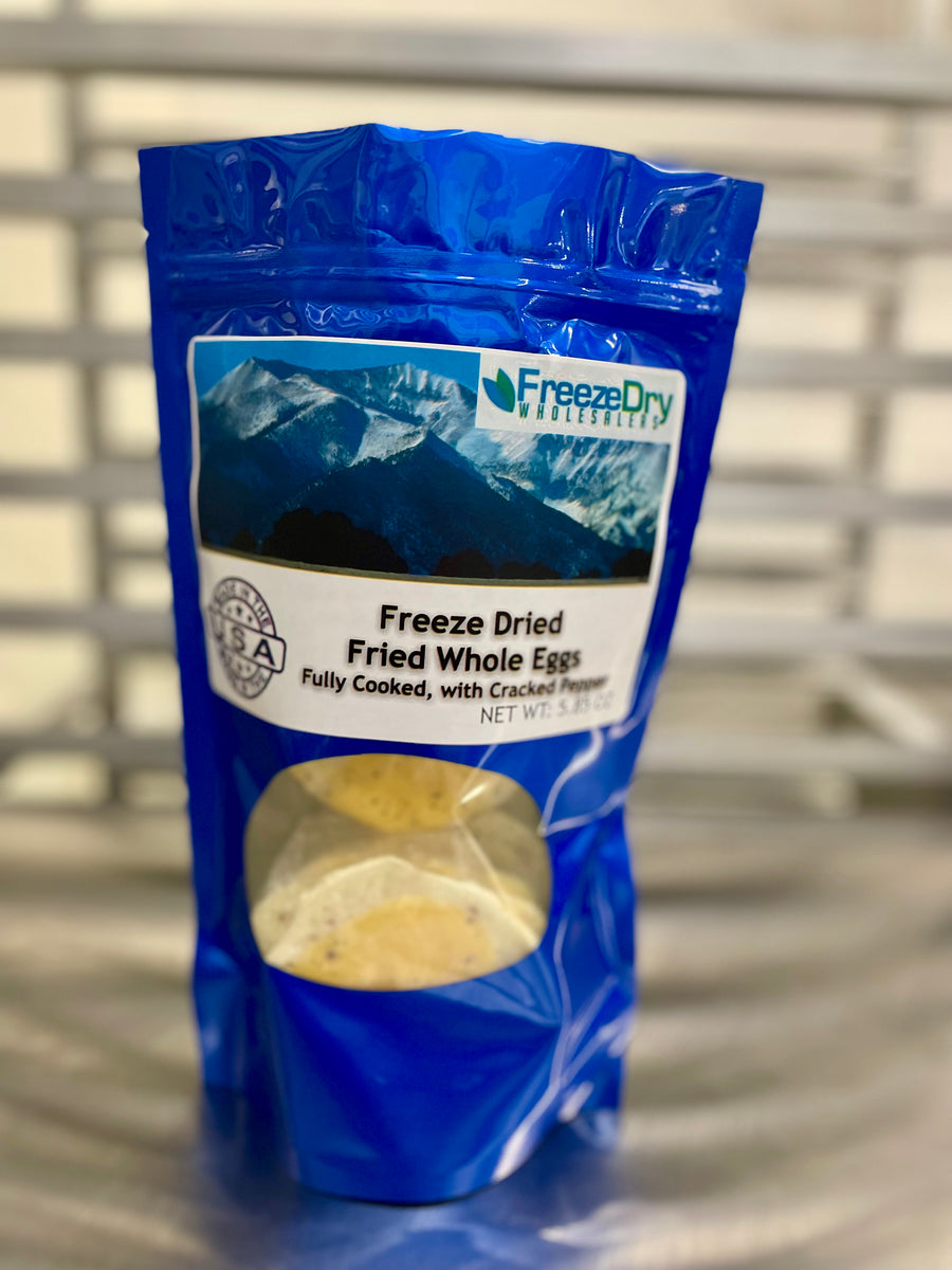 [LIMITED PRODUCTION] Freeze Dried Fully Cooked Fried Whole Eggs with C ...
