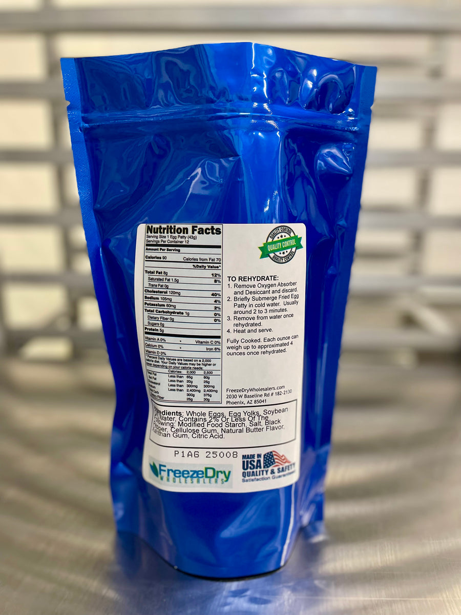 [LIMITED PRODUCTION] Freeze Dried Fully Cooked Fried Whole Eggs with C ...
