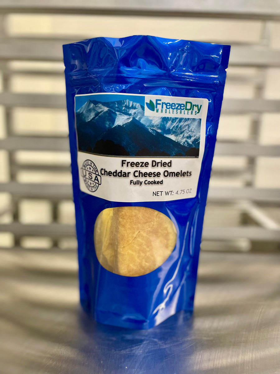 [LIMITED PRODUCTION] Freeze Dried Fully Cooked Cheddar Cheese Omelette ...