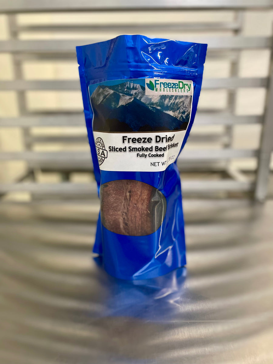 Freeze Dried Fully Cooked Sliced Smoked Beef Brisket – Freeze Dry ...