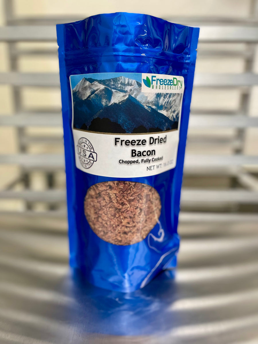 Freeze Dried Fully Cooked Real Chopped Bacon – Freeze Dry Wholesalers