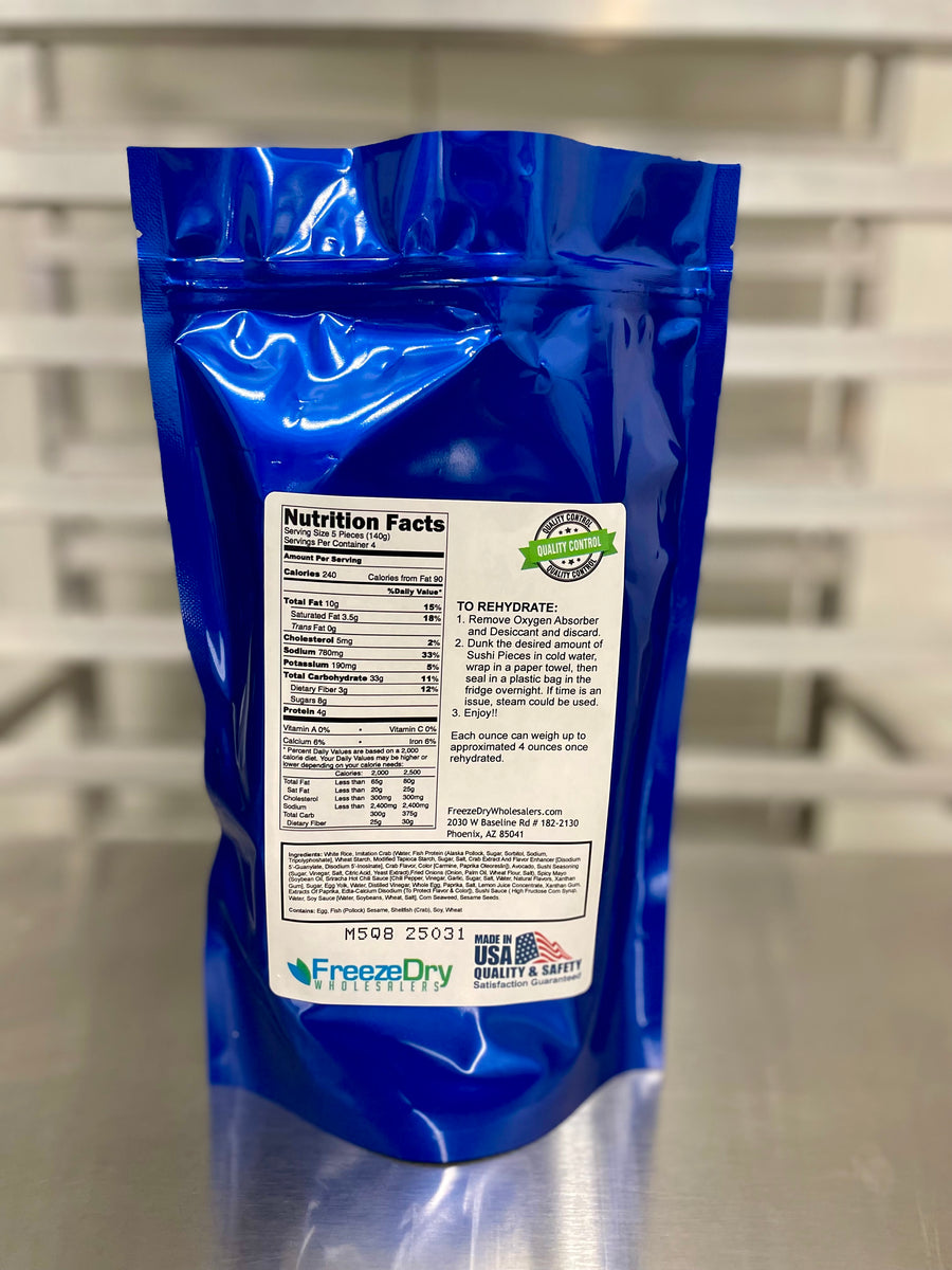 [LIMITED PRODUCTION] Freeze Dried Authentic Freshly Made, Fully Prepar ...