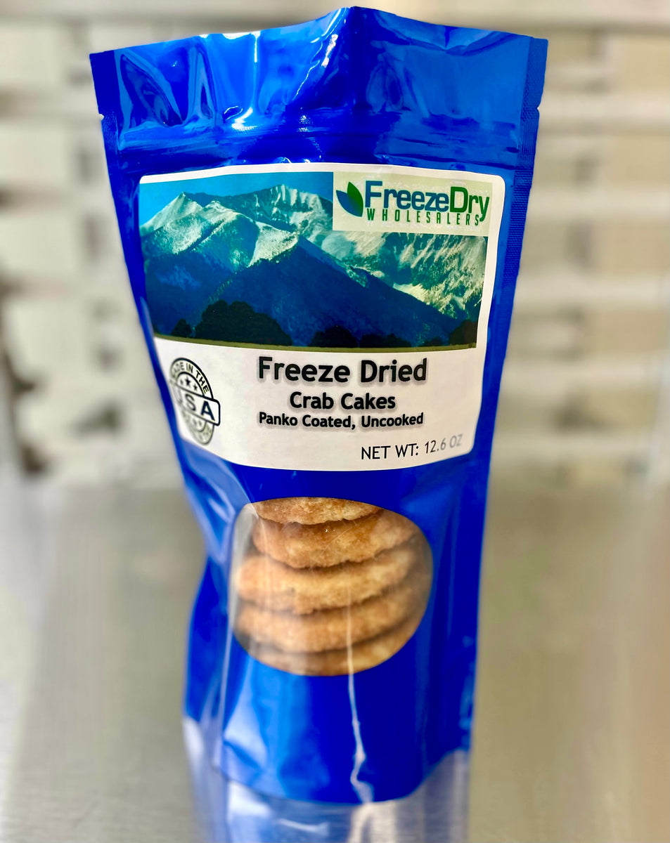 LIMITED PRODUCTION Freeze Dried Fully Cooked New England Style Crab Ca ...