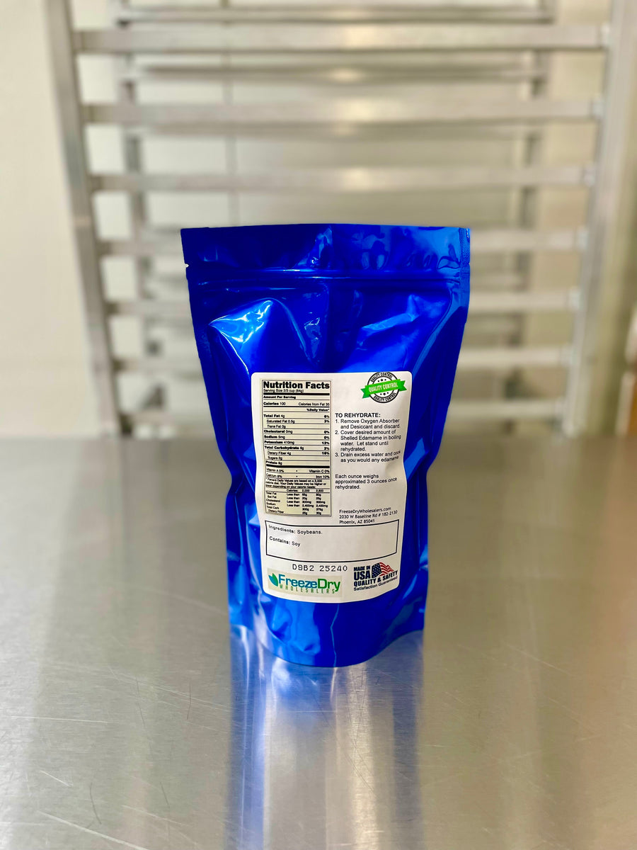 Freeze Dried Fully Cooked Shelled Edamame – Freeze Dry Wholesalers