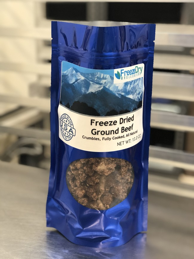 Freeze Dried Fully Cooked Ground Beef – Freeze Dry Wholesalers