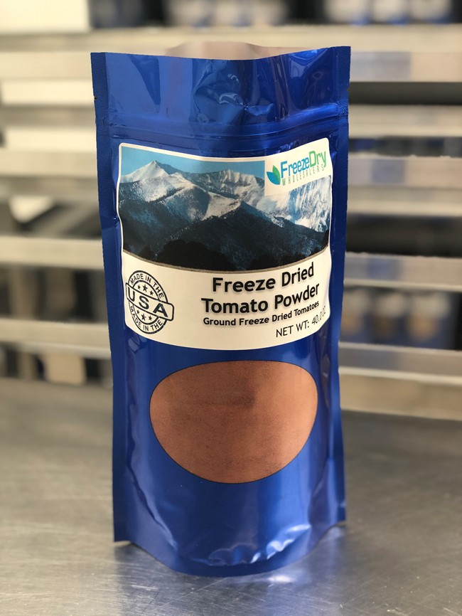 Freeze Dried Tomato Powder – Freeze Dry Wholesalers