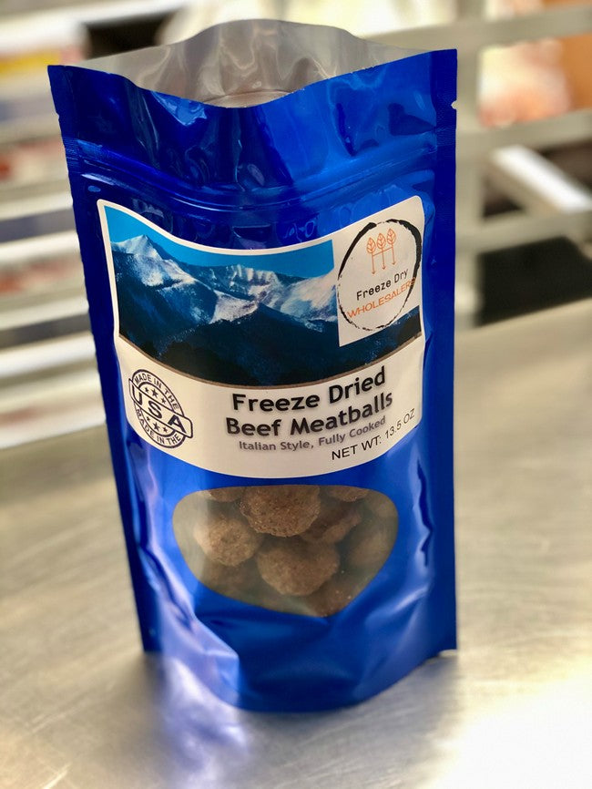 Freeze Dried Italian Style Cooked Beef Meatballs – Freeze Dry Wholesalers