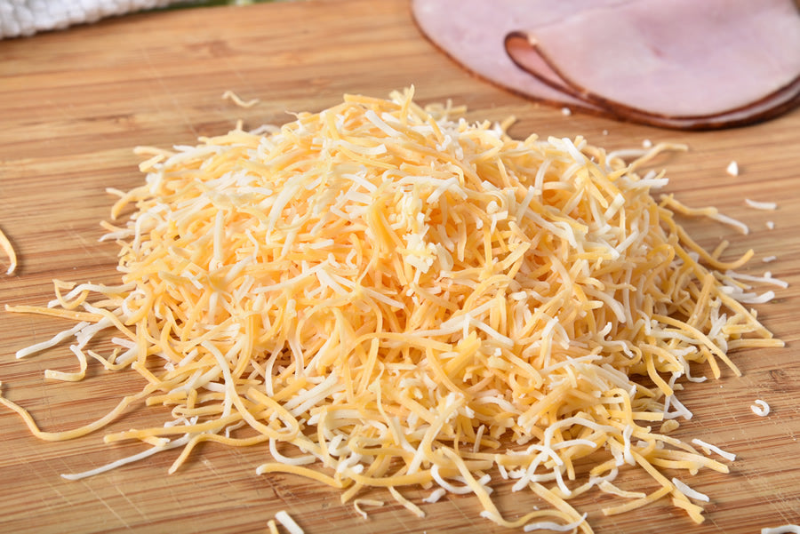 Freeze Dried Shredded Cheddar Jack Cheese – Freeze Dry Wholesalers