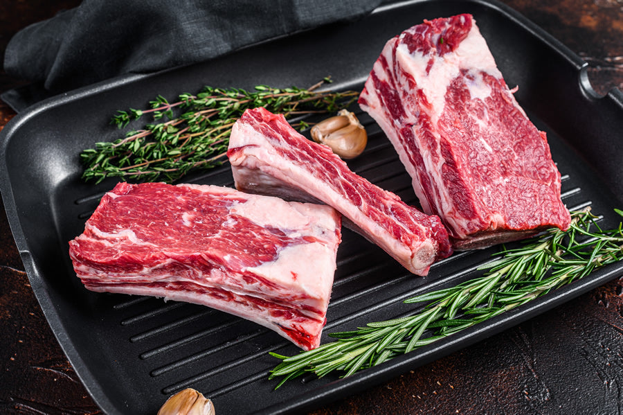 Dried Uncooked Boneless Beef Short Ribs – Freeze Dry Wholesalers